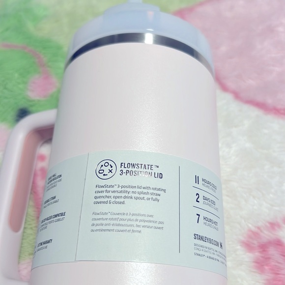 Stanley | Dining | Stanley The Quencher H2 Flowstate Tumbler 40 Oz Rose Quartz | Poshmark